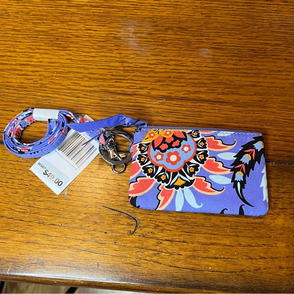 Vera Bradley | Accessories | Vera Bradley Mural Garden Id Lanyard ...